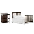 Dream On Me Chloe 5-in-1 Convertible Crib and Changer, Espresso ...