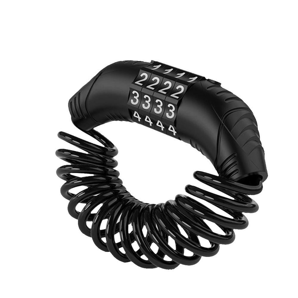 Mini Mountain Bike Hel met Lock Cable Durable 4 Digit Combination Lock ...