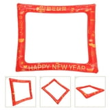 New Year Photo Booth Frame Large Inflatable PVC New Year Selfie Photo ...