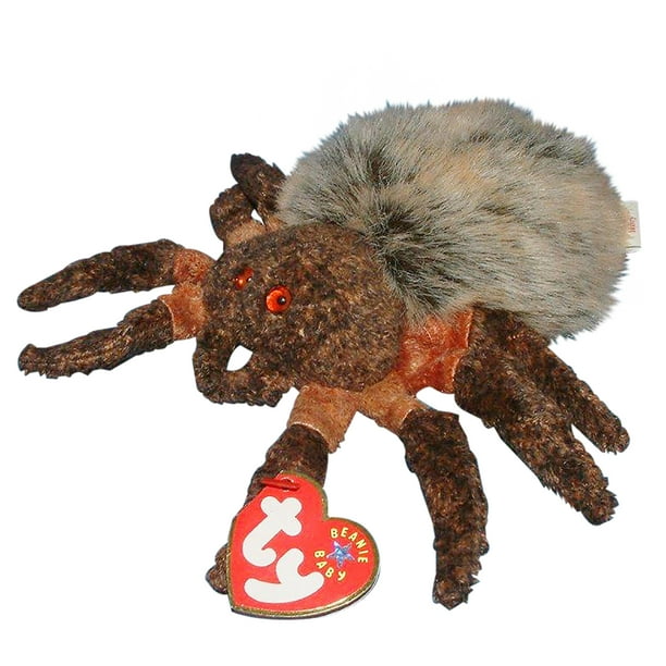 Ty Beanie Baby: Hairy the spider | Stuffed Animal | MWMT - Walmart.com