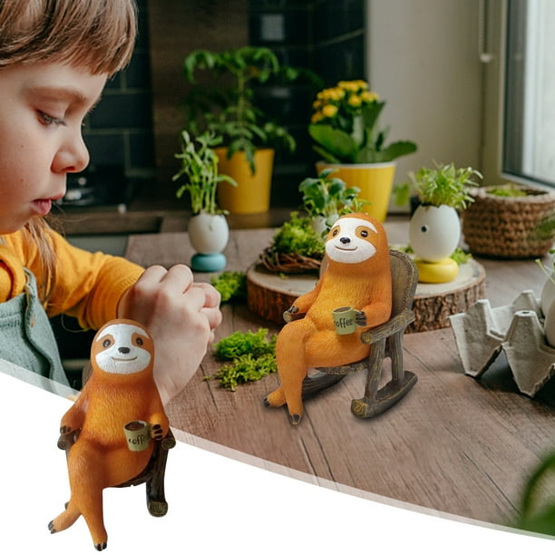 drppepioner Decor Clearance Rocker Chair, Sloth, Garden Decoration ...