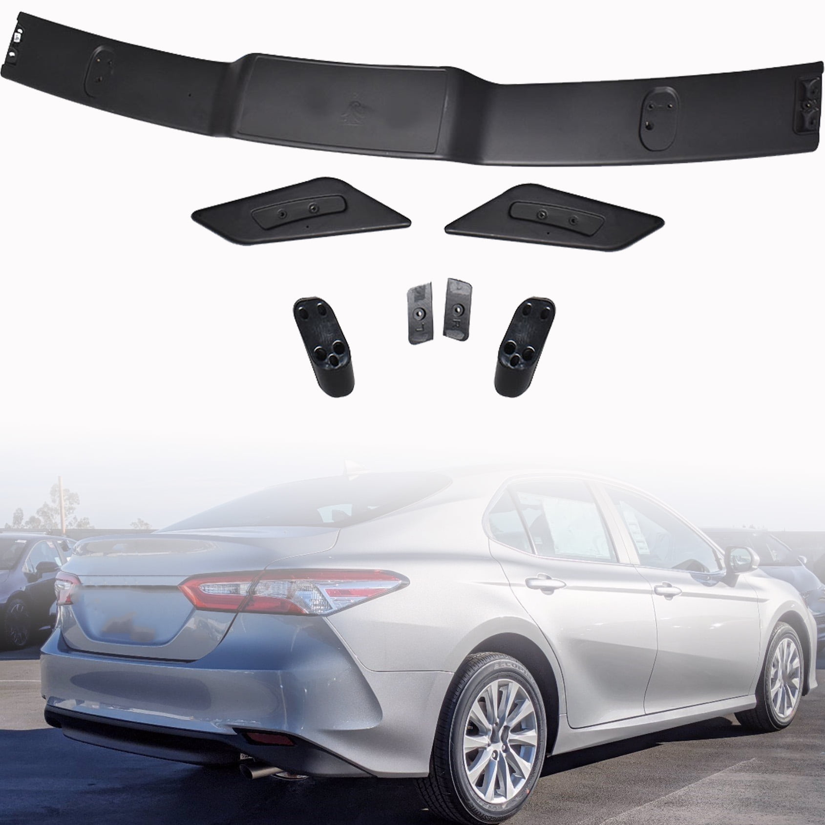 SEBLAFF Replacement for 2018-2020 Toyota Camry Rear Spoiler ABS Matte ...