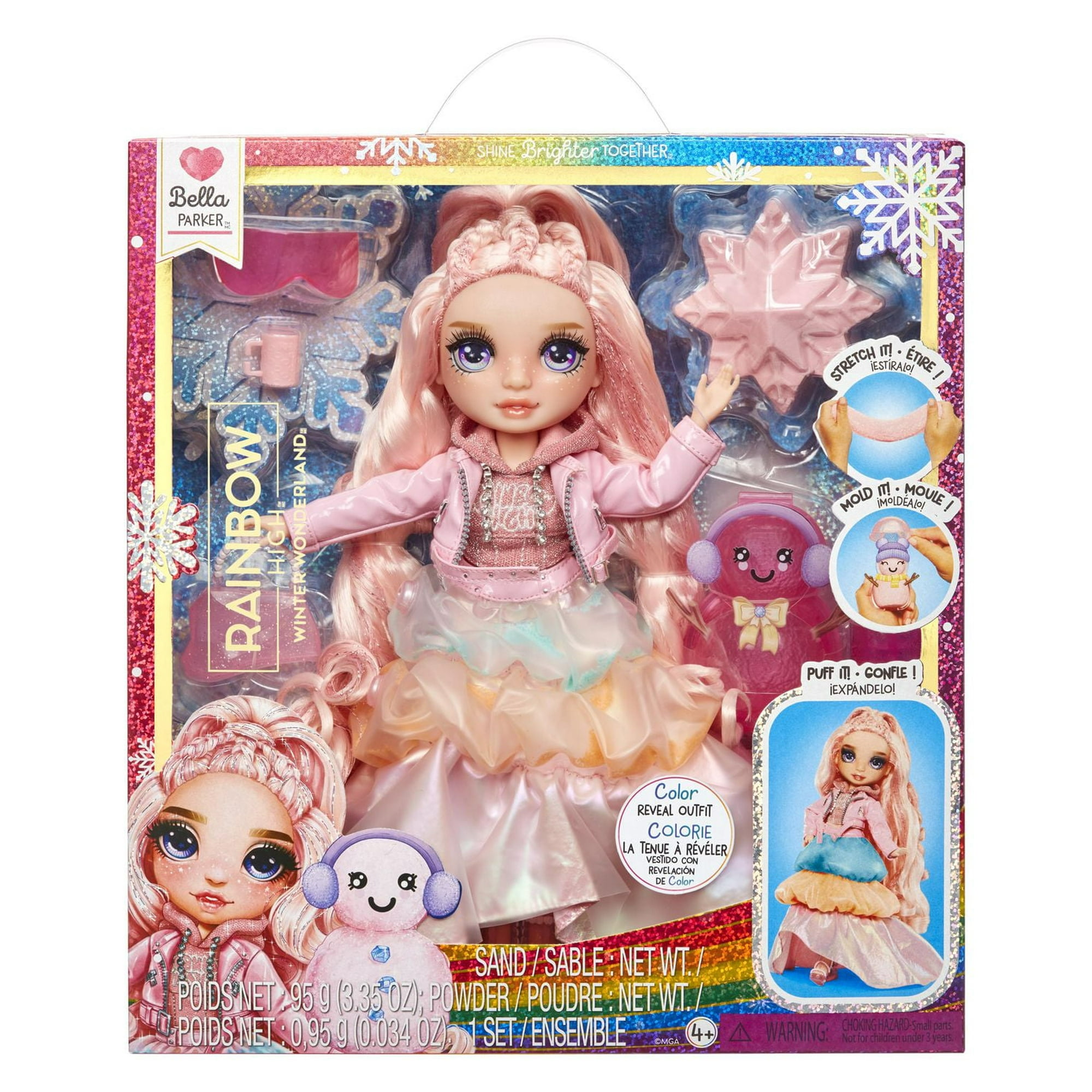 Click here for Rainbow High Winter Wonderland Bella - Pink 11 Fas... prices