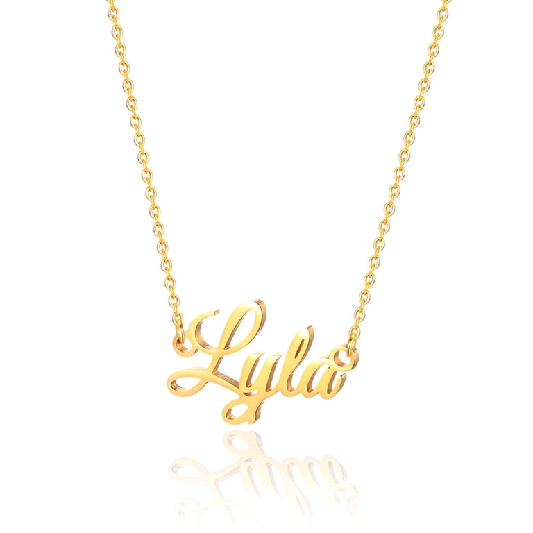 Lilly Name Necklace