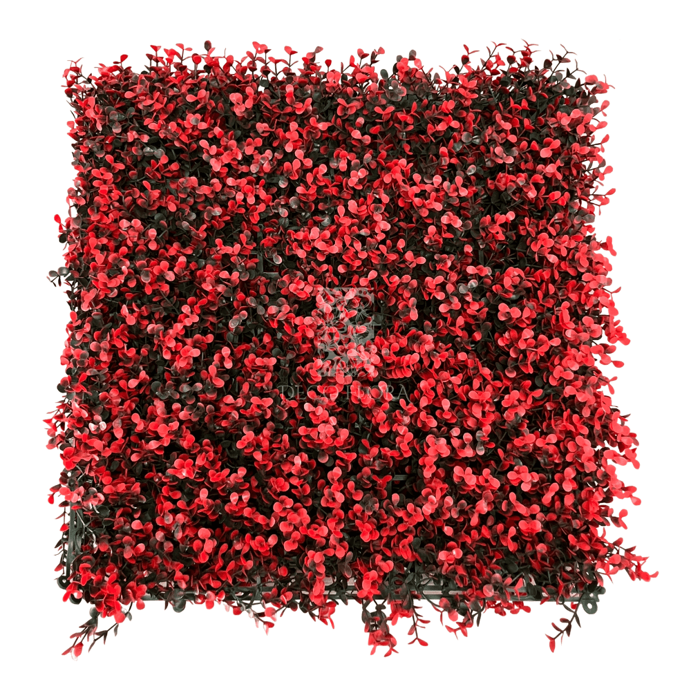 "ARRAYAN ROJO" Follaje Artificial Sintetico Arrayan Colores 50x50 Cm ...