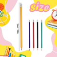 HB pencil (yellow)/ HB Assorted Colors Convenient Erasing With An ...