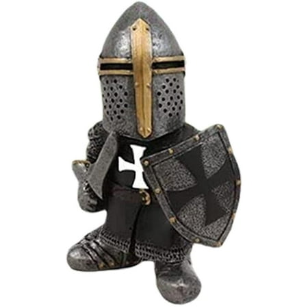 Knight Gnomes Guard,Dwarf Gnome Statue, Garden Gnomes Statues Outdoor ...
