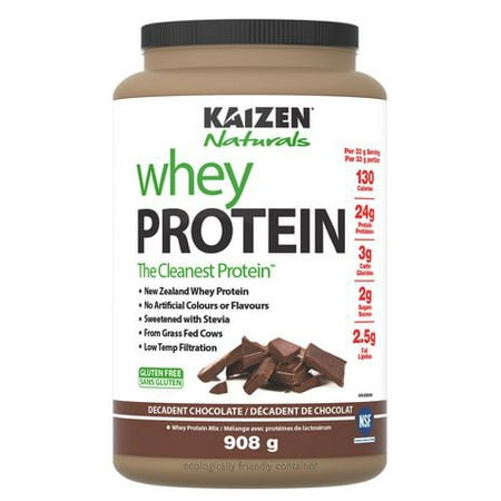 Kaizen Naturals Concentrate Whey Protein Decadent Chocolate | Walmart ...