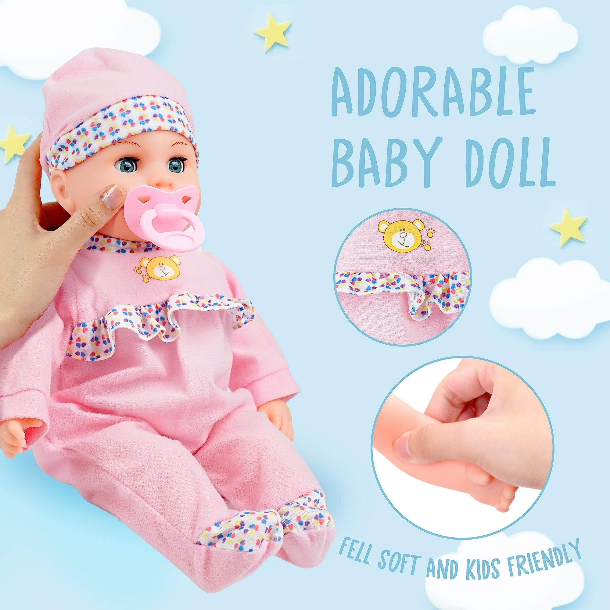Talking baby doll walmart store