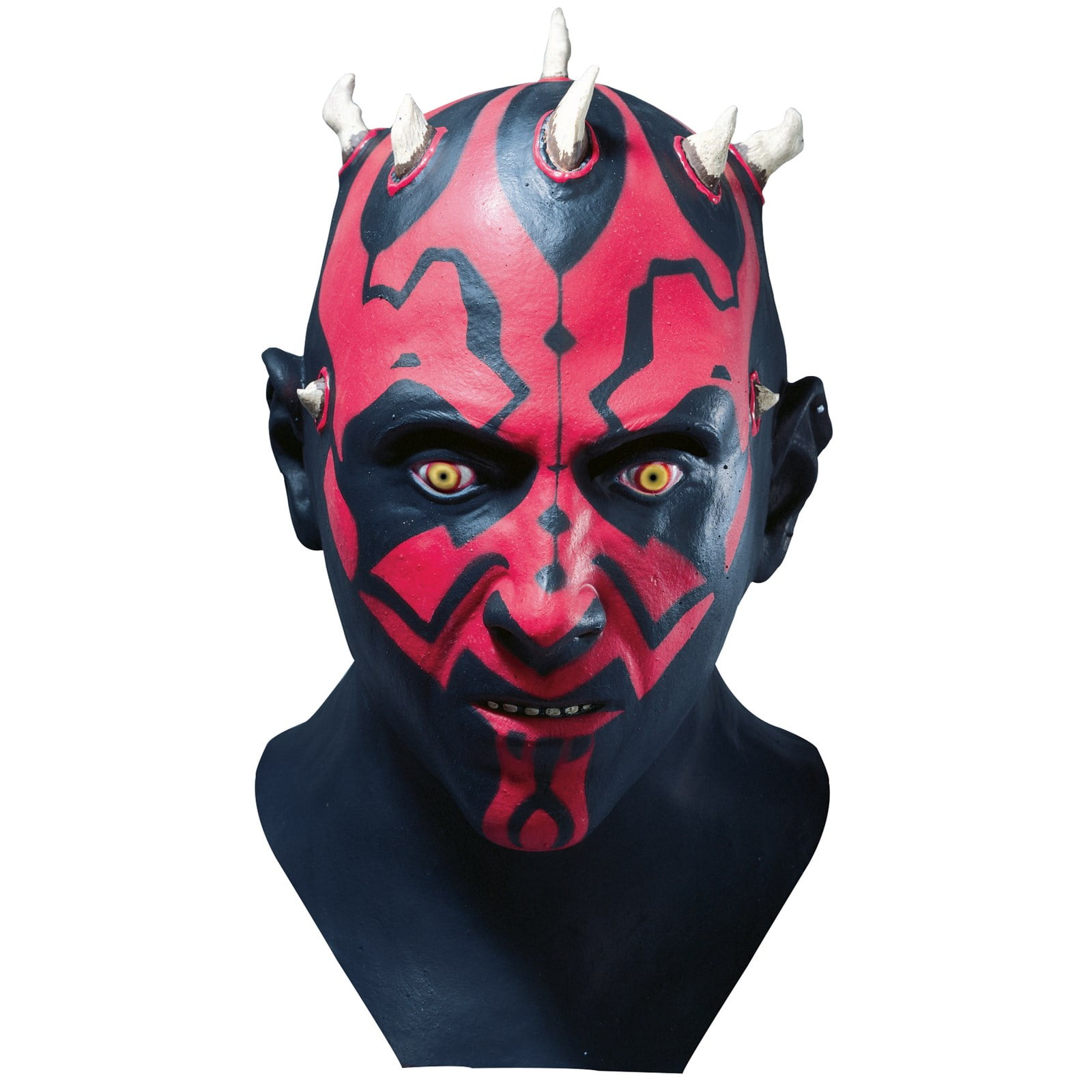 Star Wars Darth Maul Multi-color Plastic Party Costume Mask, for Adult ...