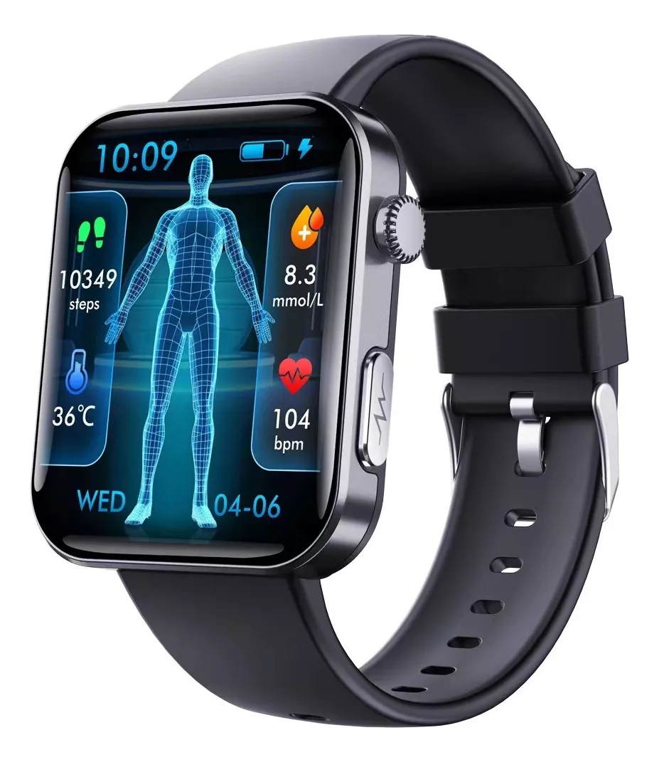 Reloj Inteligente De Azúcar En Sangre Para Hombres Y Mujeres | Bodega ...