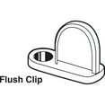 Flush Screen Clips with Screws, Diecast, Mill (12-Pack) - Walmart.com