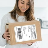 "SJPACK 100 Full Sheets, 8.5""x11"" Shipping Labels, Laser/Inkjet ...