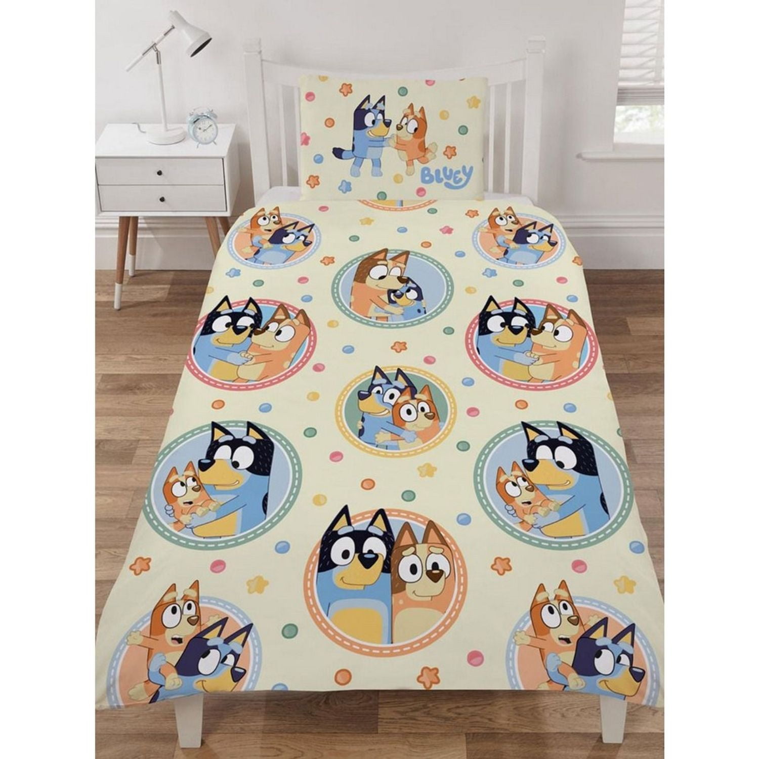 Click here for Bluey Happy Cotton Duvet Cover Set prices