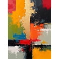 Colorful Oil Painting Area Rugs, Expressionist Abstract Design Carpet ...