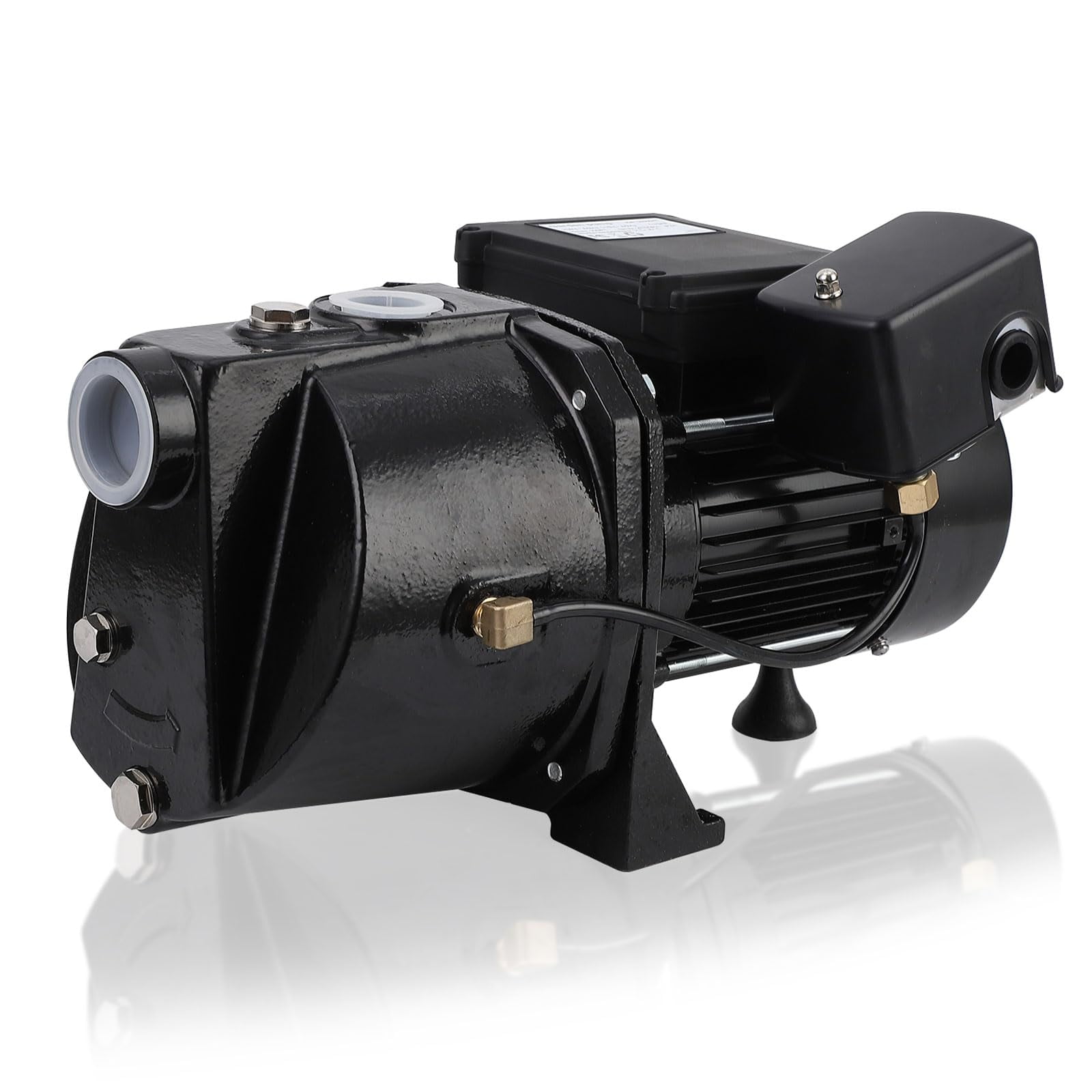AKDSteel 1.75HP Shallow Well Jet Pump, 2070 GPH Cast Iron Water ...