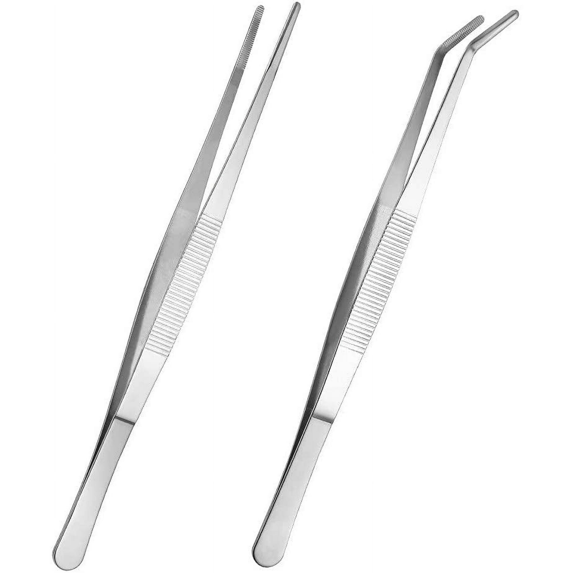 Click here for Hshdldf 2pcs 8 Inch Stainless Steel Tongs Tweezers... prices