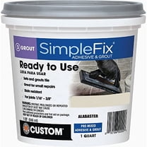 Custom Building Products Bone Sanded Tile Grout, Polyblend Plus, 7 lbs ...