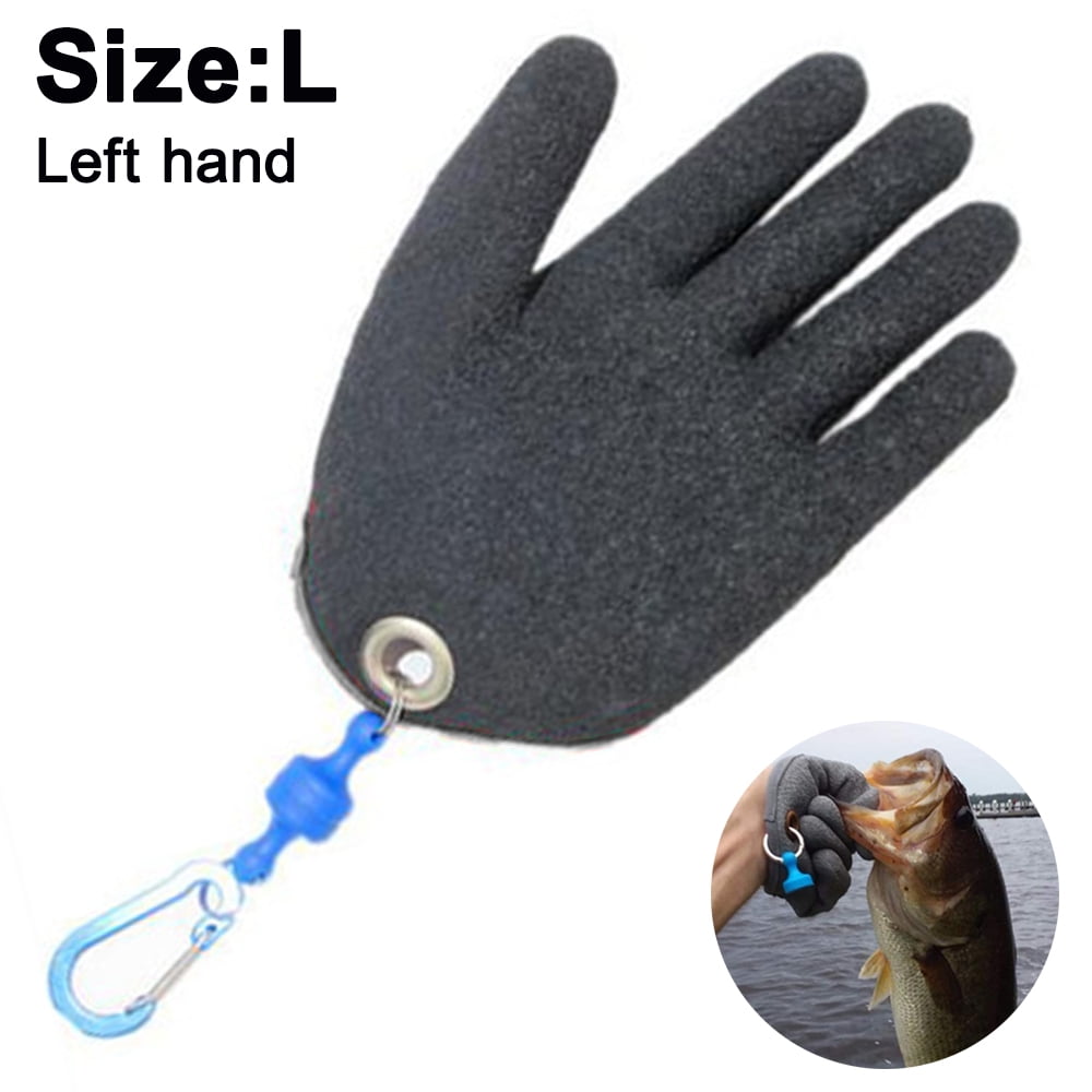 1pcs Fishing Glove with Magnet Release, Fisherman Professional Catch ...