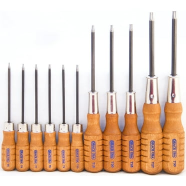 Grace USA 7 Piece Wood Screw Screwdriver Set - Walmart.com
