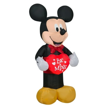 Gemmy Airblown Inflatable Birthday Party Mickey Mouse with Cake, 3.5 ft ...