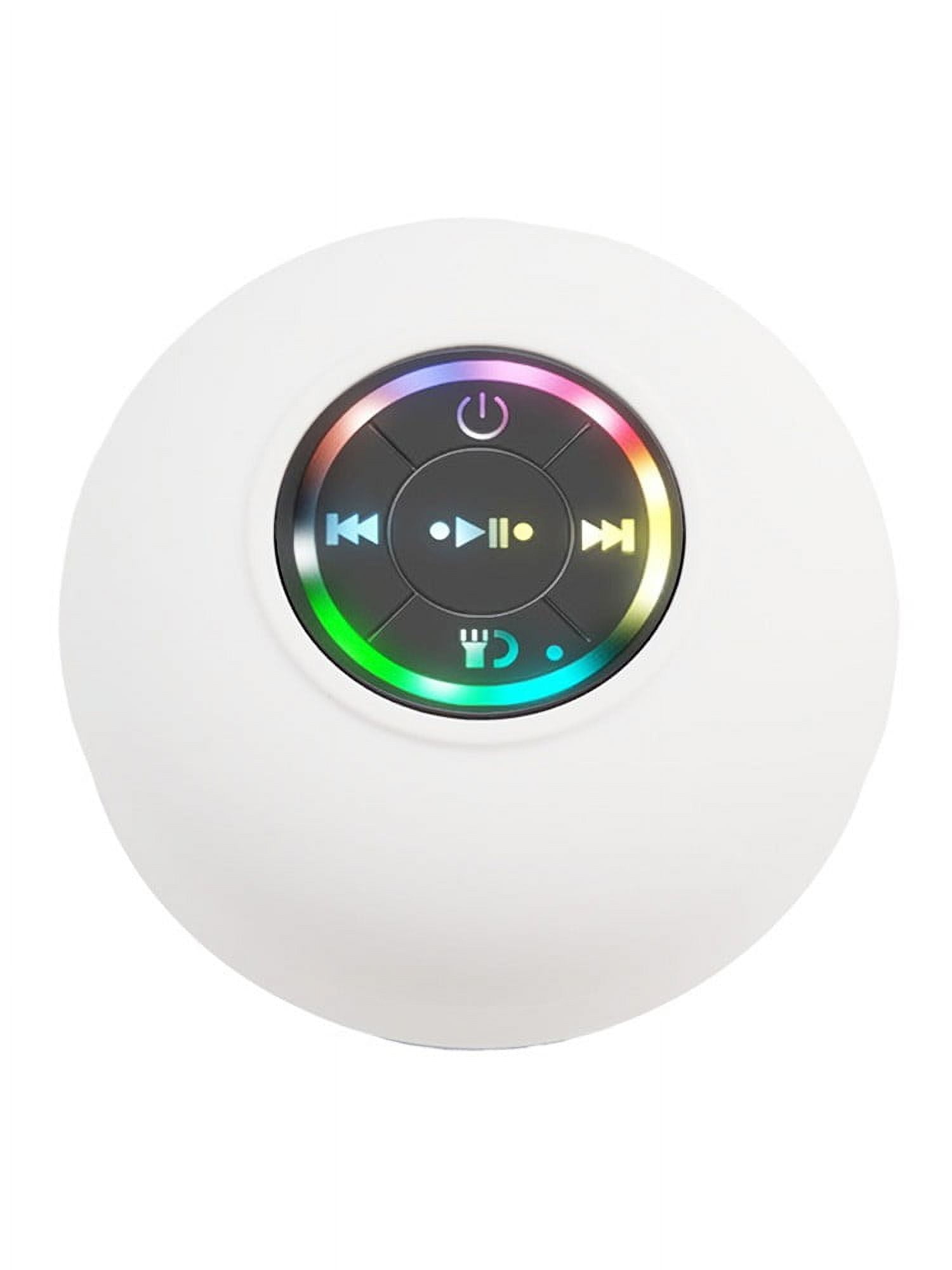 Altavoz de ducha manos libres BT con luz de color BT 5.0 IPX4 | Bodega Aurrera en línea