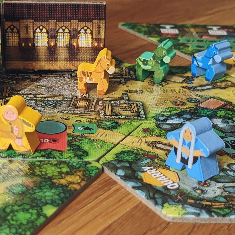 Tile Placement House Building Games