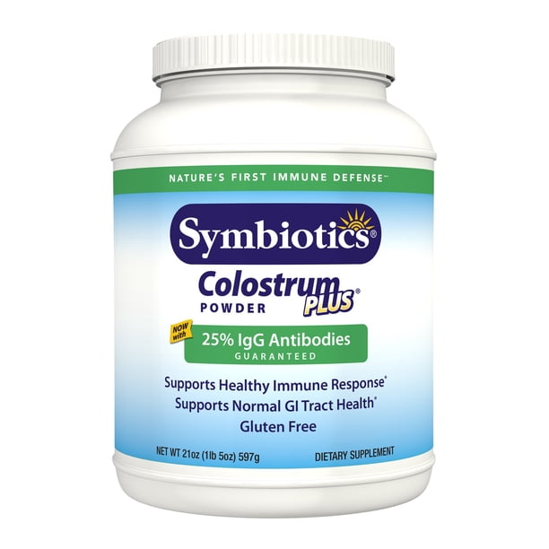 Symbiotics Colostrum Plus Powder, 21oz - Walmart.com - Walmart.com