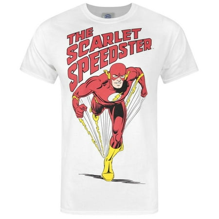 DC Comics Official Mens Flash Scarlet Speedster T-Shirt | Walmart Canada