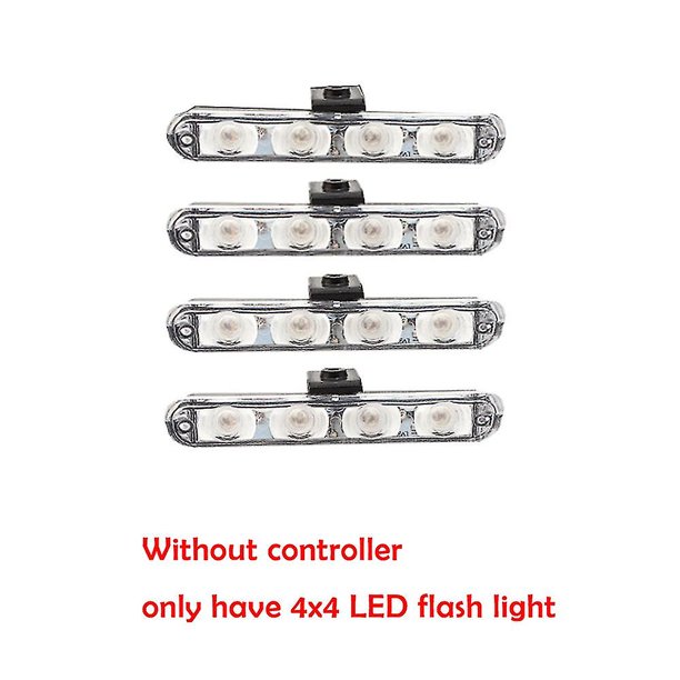 4x4 Led Fso Police Lights Flasher Led Ambulance 12v Wireless Remote ...