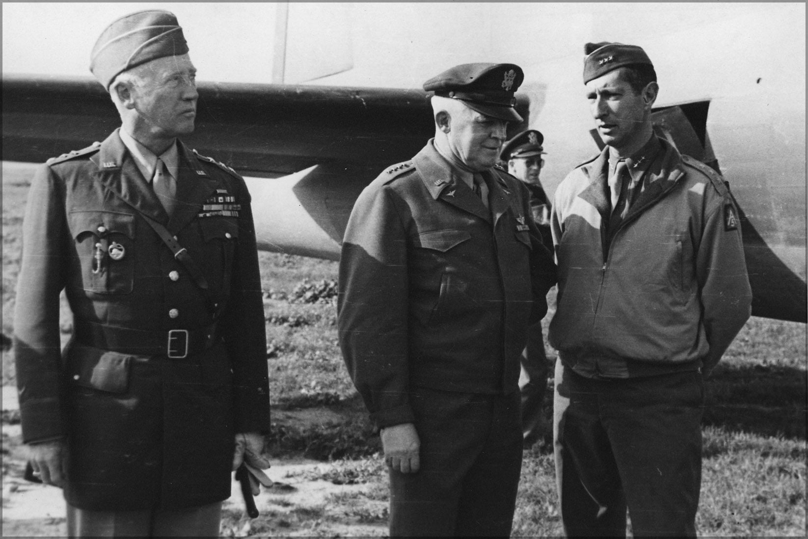 24"x36" Gallery Poster, general George Patton, Hap Arnold, and Mark ...