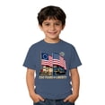 CAIVO Child Patriotic T-Shirts Independence Day Boys Tops Kids ...