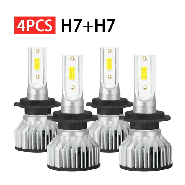 For Mercedes-Benz ML350 2003-2015 High Low Beam LED Headlight Bulbs ...
