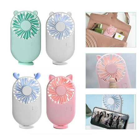 Hand Held Summer Usb Portable Mini Fan Small Electric Rechargeable Air ...