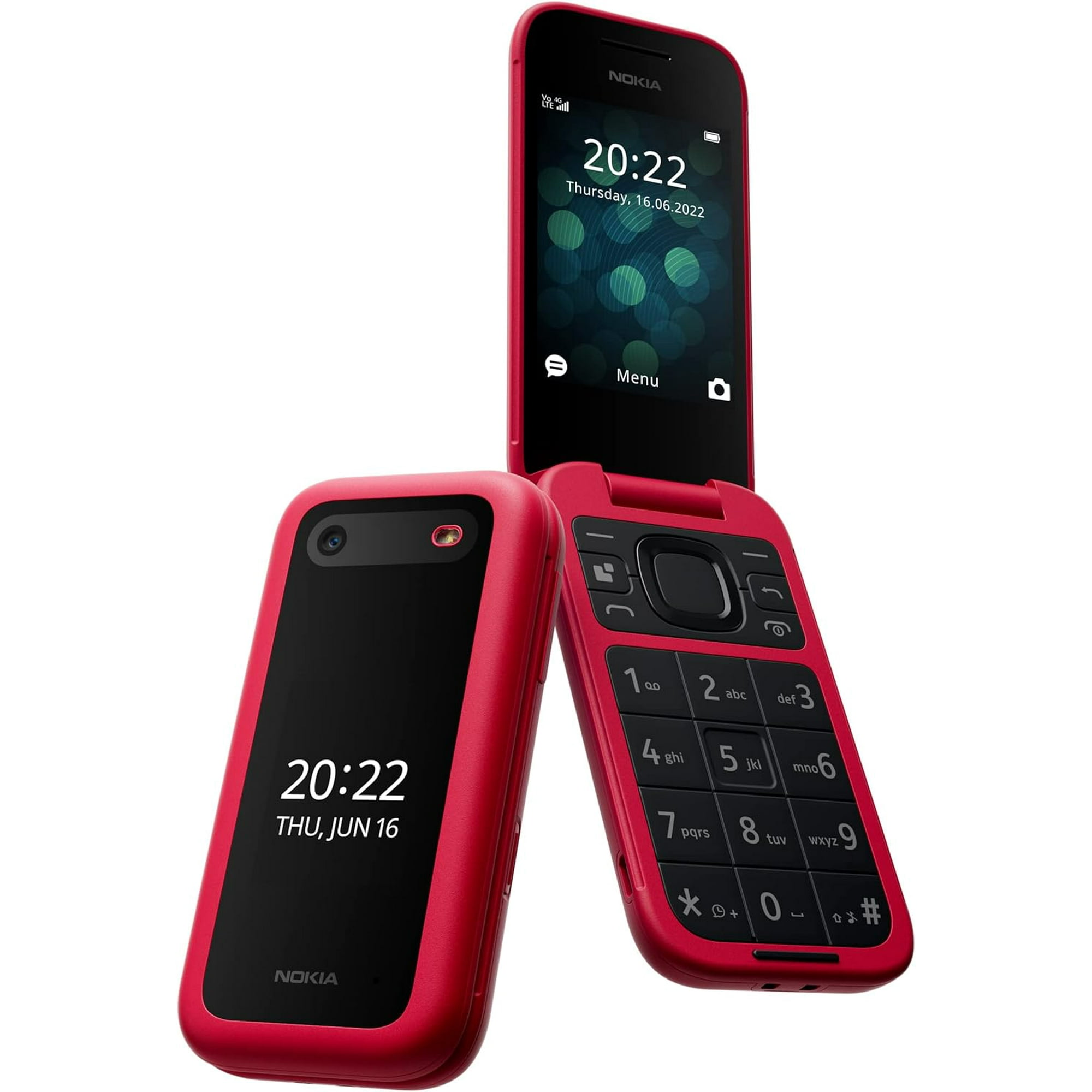 Click here for New Unlocked Nokia 2660 Flip Ds 4g Red Oem For Rog... prices