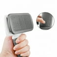 Pet Grooming Brush for Shedding Control and Gentle Massage Self ...