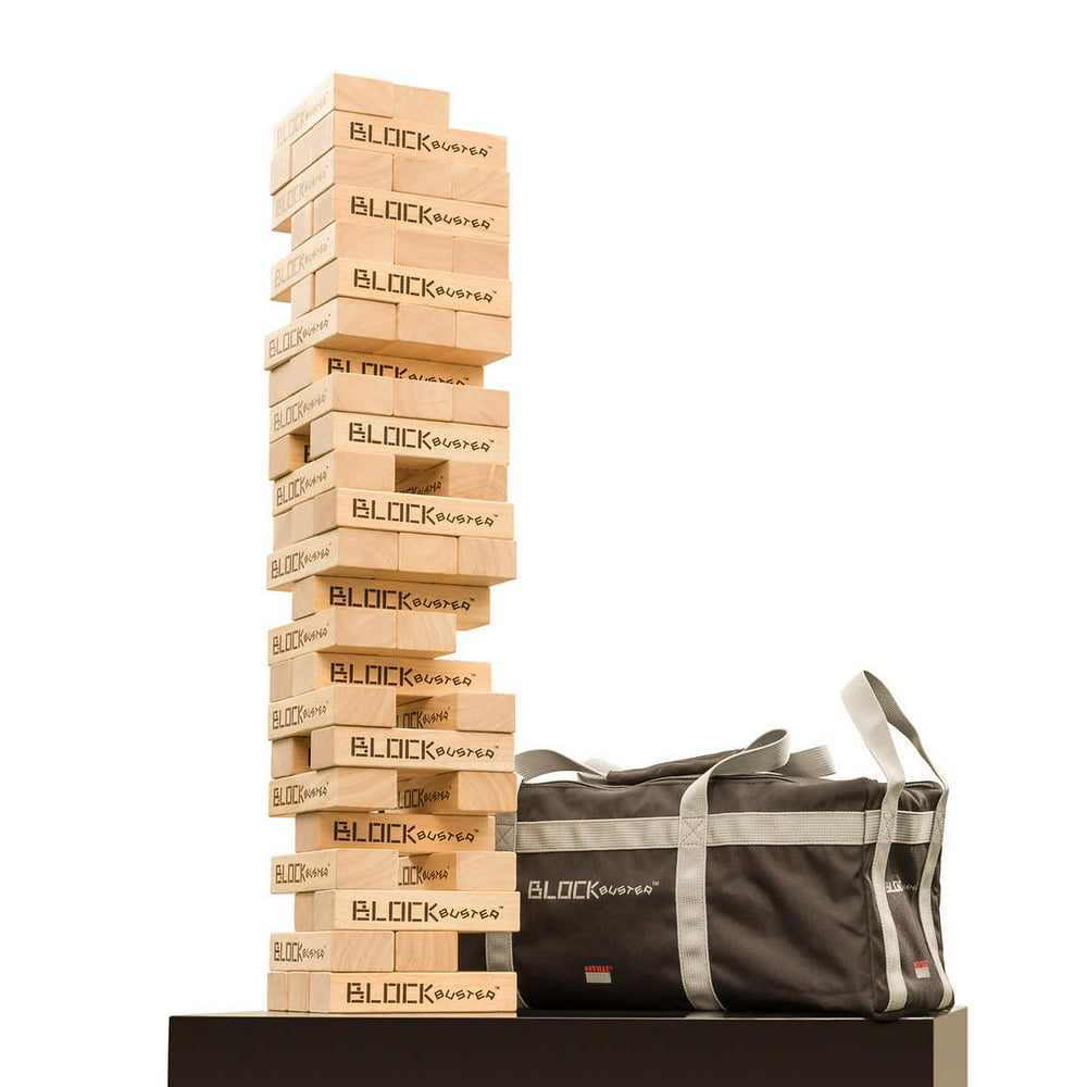 Blockbuster - Tumble Block Set with Carrying Bag - Walmart.com ...