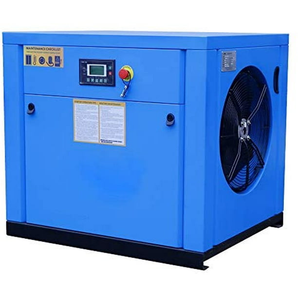 HPDAVV Rotary Screw Compressor - 20HP / 15KW - 71 CFM @ 150 PSI - 230 ...