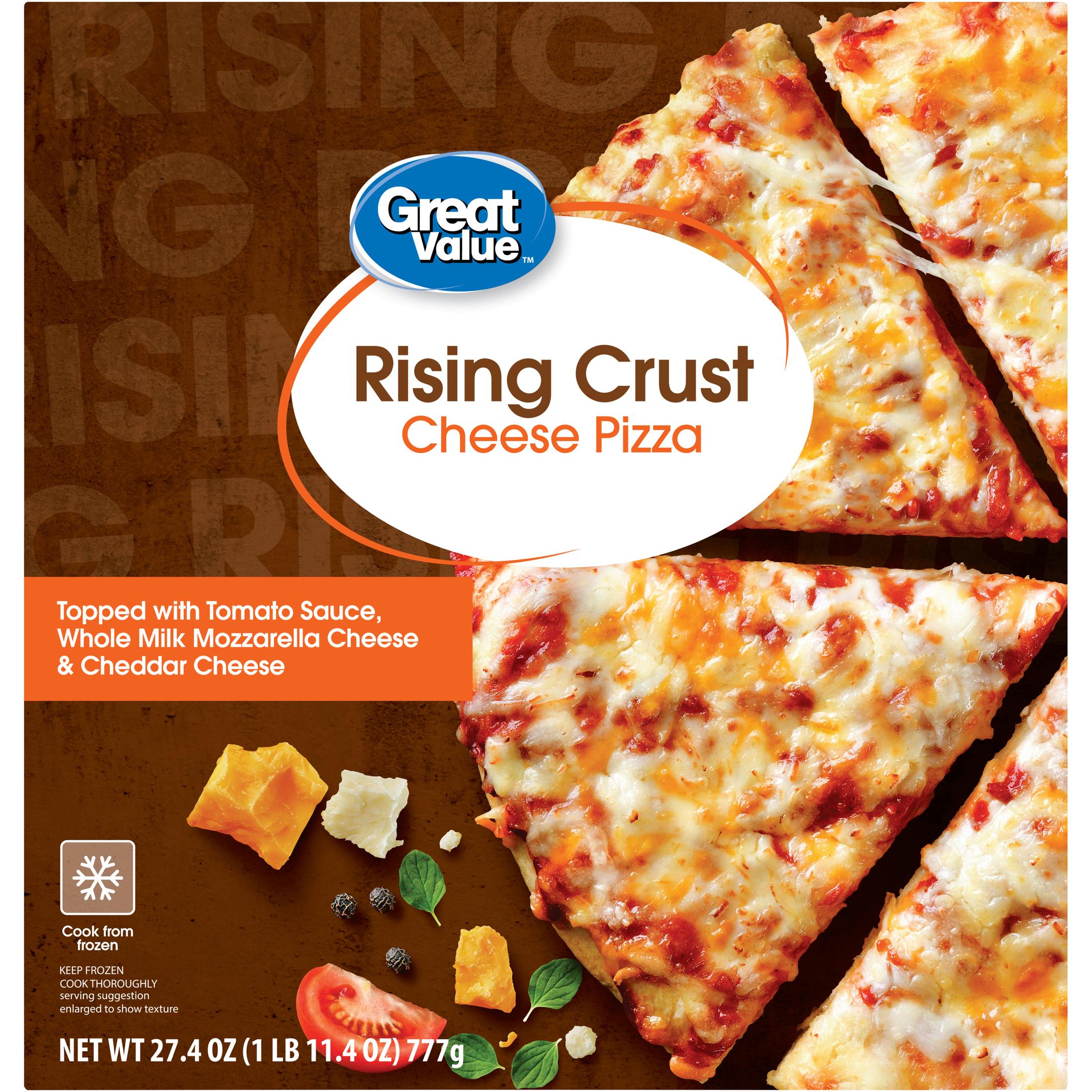 Great Value Rising Crust Pizza Cheese 27 4 Oz Walmart Great Value Rising Crust Pizza Cheese 27 4 Oz Walmart