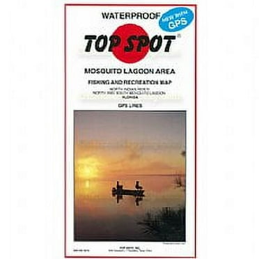 Top Spot Fishing Map N202, Tampa Bay Area Maps - Walmart.com