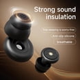 Sound Filtering Earplugs for Sleep Travel, 16g Dual Layer Eartips Set ...