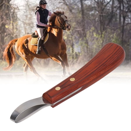 Crimping Hoof Knife, 7.7" Right Hand Ergonomic Horse Hoof Trimming Tool ...