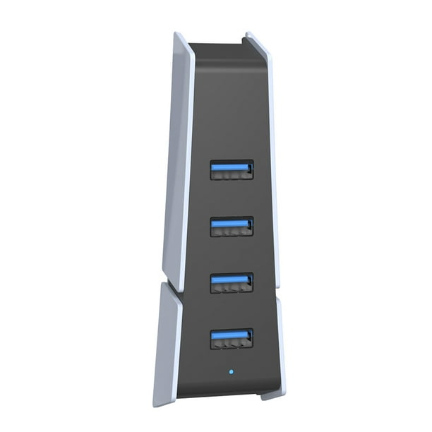 Adaptador de concentrador expansor divisor USB con 4 puertos USB 2.0 para consola PS5 Slim ...