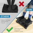 Mount-It! Dual Pedal Ergonomic Footrest with Massage Surface ...