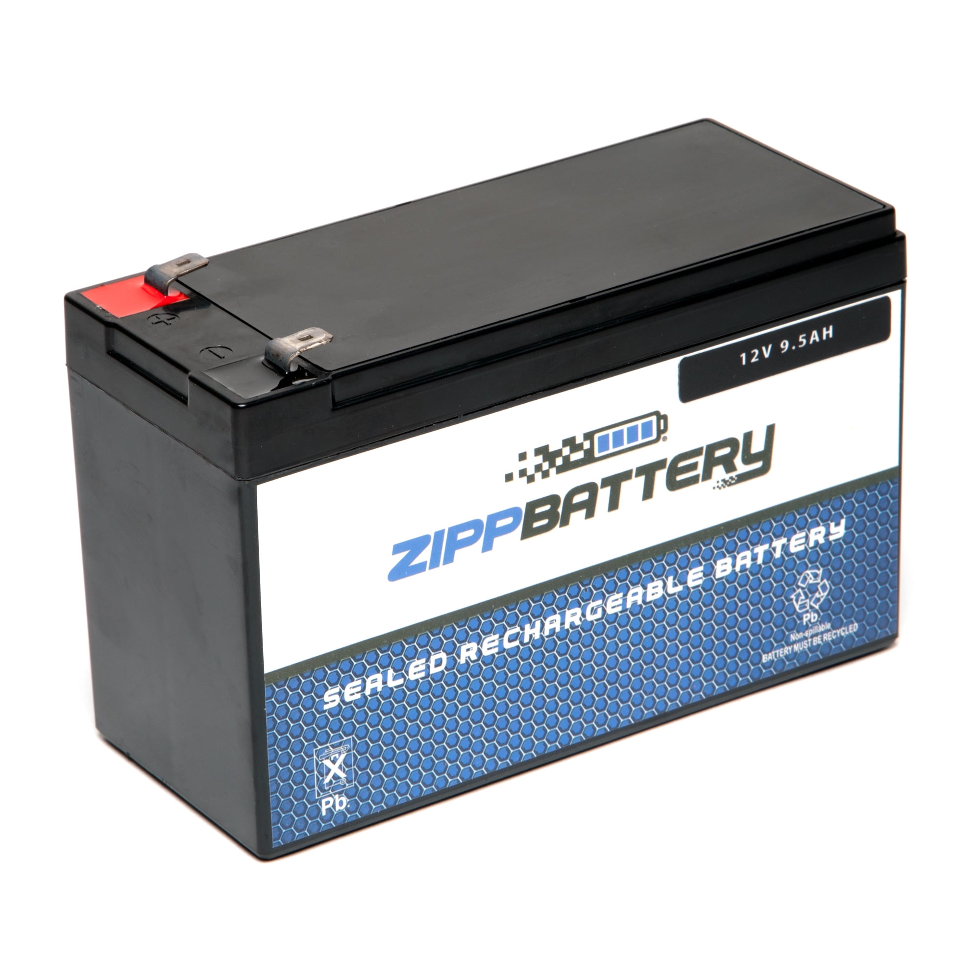 Zipp Battery 12V (12 Volt) 9.5Ah 114w Sealed Lead Acid (SLA) Battery ...