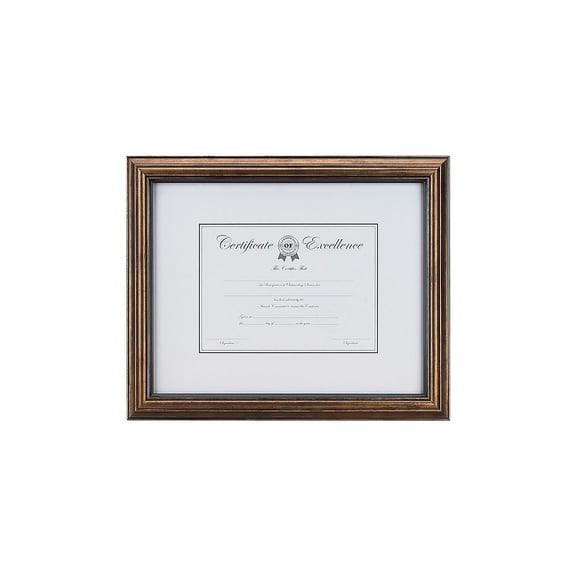Staples 8.5" x 11" Plastic Certificate Frames 3/Pack ST20190-CCVS ...