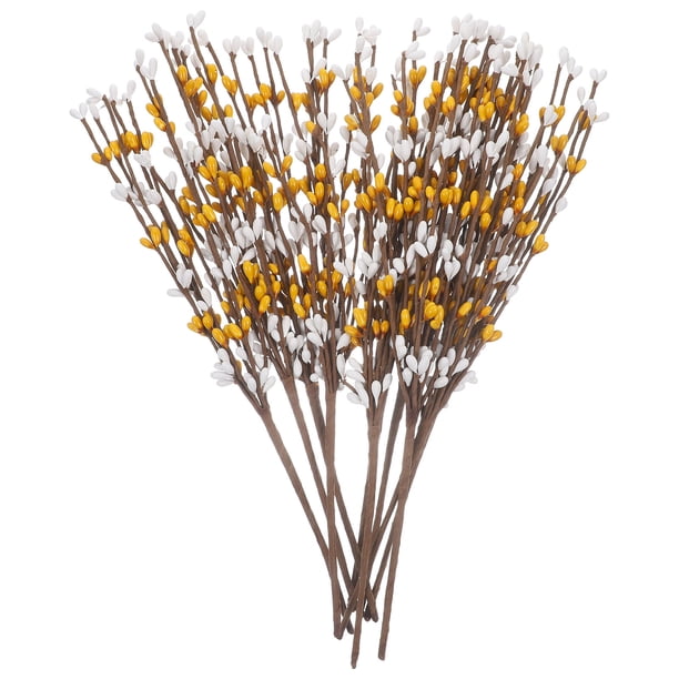 10pcs Artificial Berry Fake Berry Branches Flower Arrangement Decor ...