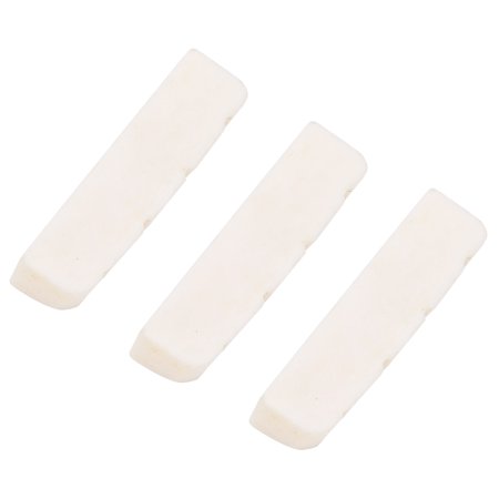 Beef Bone Guitar Nuts, Strong And Sturdy Flat-Bottomed Shape Bass Nut ...