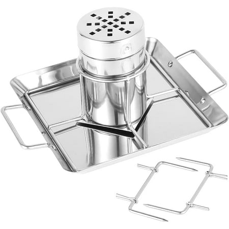 Beer Can Chicken Roaster Stand BBQ Roasting Holder Vertical Roaster ...