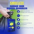SMELLEZE Natural Garbage Smell Removal Deodorizer: 2 lb. Granules Rids ...